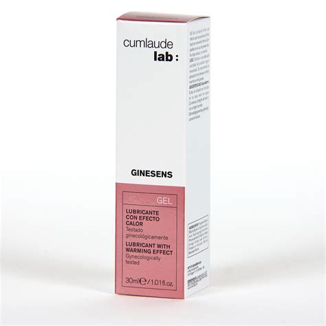 Cumlaude Ginesens Gel Lubricante Efecto Calor 30 Ml Cumlaude