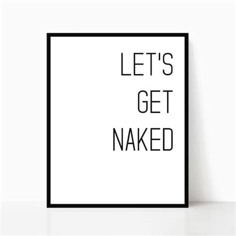 Lets Get Naked Etsy