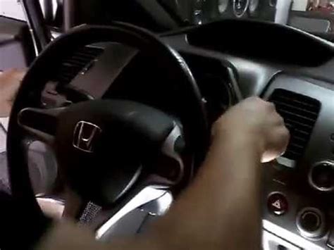 Tirar R Dio Honda Civic Youtube