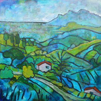 Clair De Lune Peinture Par Serge Thiery Artmajeur