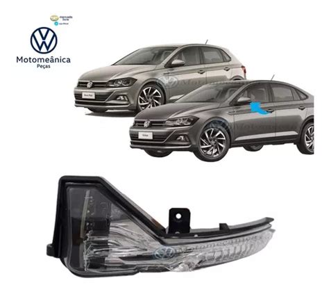 Pisca Seta Retrovisor Luz Indicadora Polo Virtus Original Vw