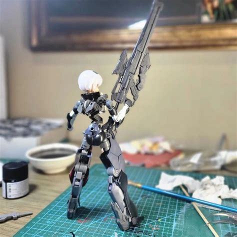 Pin By Francis On Mecha Musume Frame Arms Girl Gundam Model Frame Arms