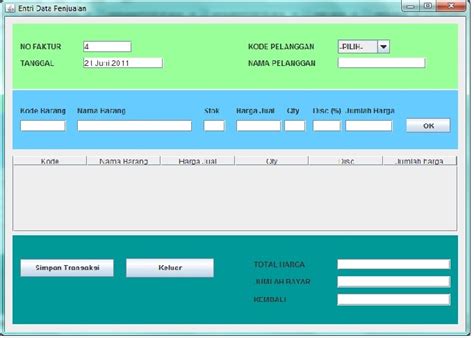 tutorial java netbeans mysql cara membuat nomor transaksi secara otomatis di java