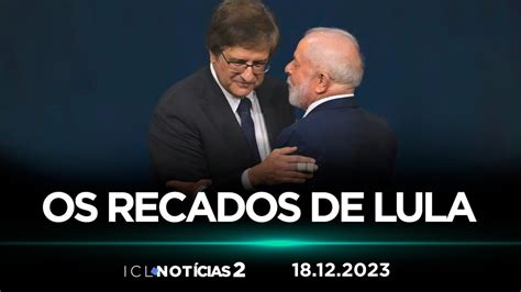 18 12 NA POSSE DO NOVO PROCURADOR GERAL LULA MANDA RECADOS VELADOS