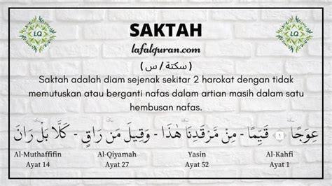 Tajwid Tanda Baca Belajar Panduan Belajar