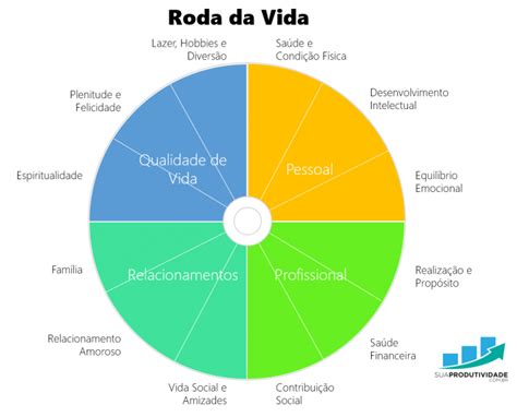 Roda da Vida Conheça suas 12 áreas e use essa ferramenta de auto