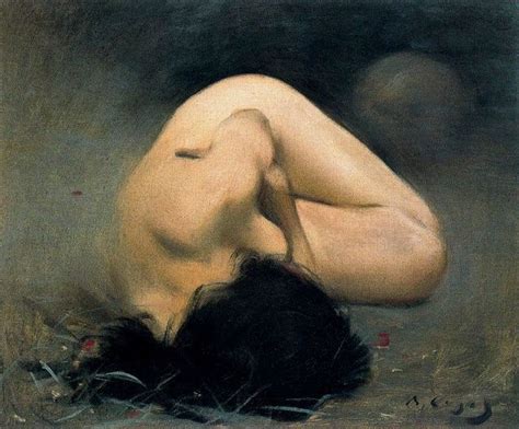In my time of need Desnudo Femenino Ramón Casas 1866 1932 Scrolller