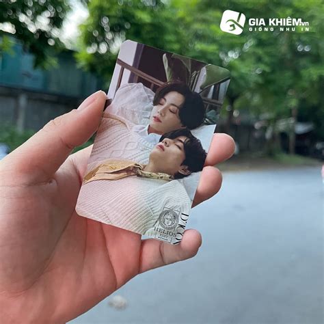 Set 10 card in card bo góc size 9x5 5 ảnh tuỳ chọn theo yêu cầu