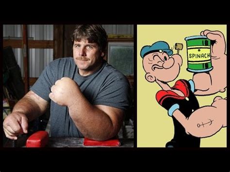 Real Life Popeye Arm Wrestler Matthias Schlitte Has Enormous Arm