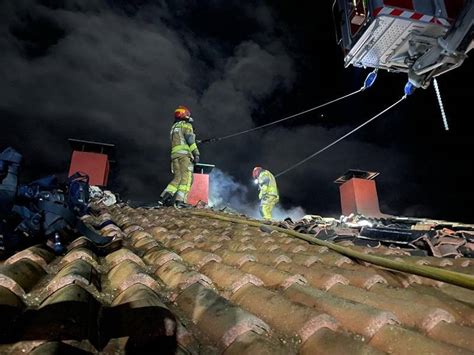 Los Bomberos de la Diputación intervienen para sofocar un incendio