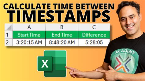 How To Calculate Time Between Two Timestamps In Excel MyExcelOnline