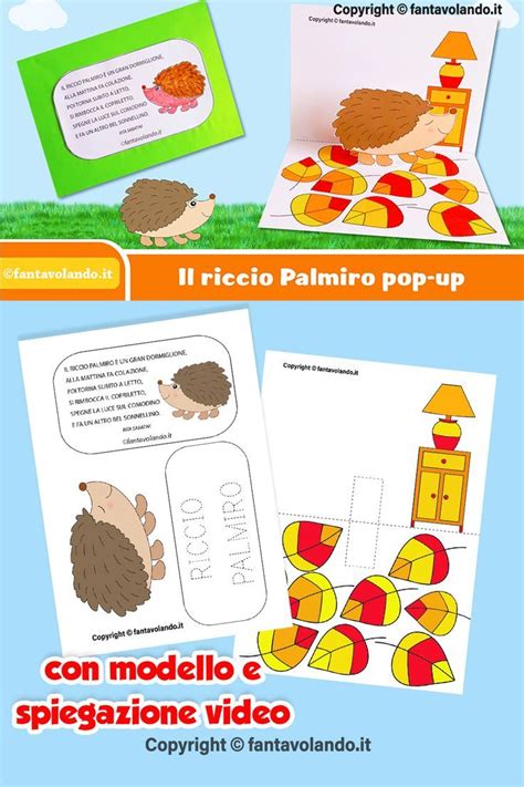Attività per l autunno il riccio Palmiro Letture per bambini