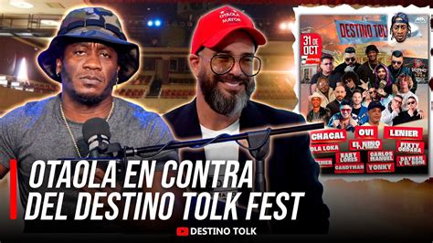 DESTINO TOLK BARRE EL PISO CON OTAOLA POR LLAMAR MUERTOS A LOS ARTISTAS