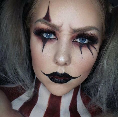 Easy Evil Clown Makeup