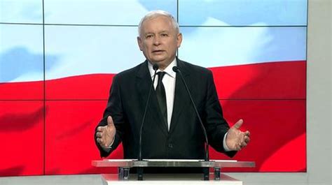 Konferencja prasowa Jarosława Kaczyńskiego TVN24
