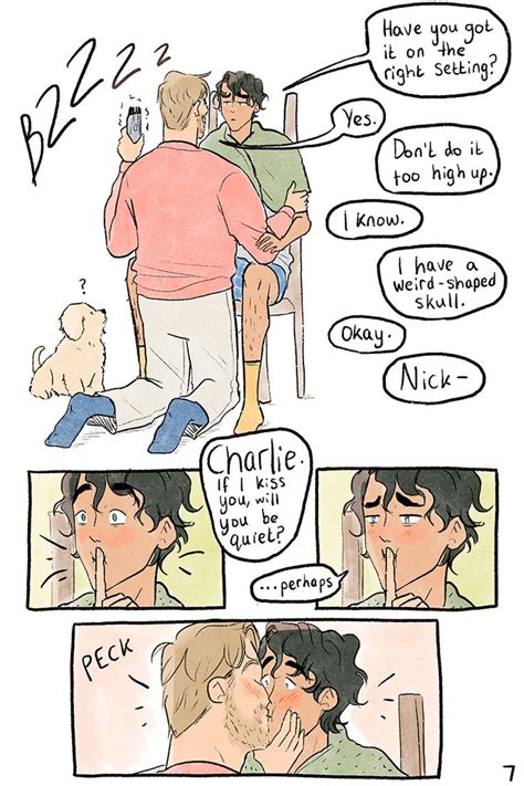 Comic Strip With Two People Talking To Each Other