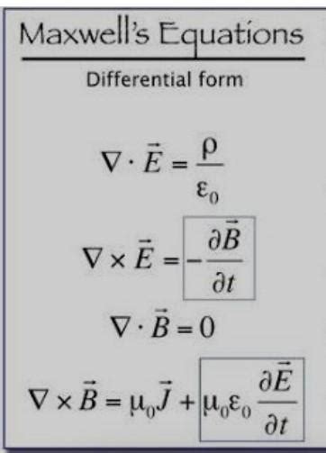 write maxwell s equations in differential form