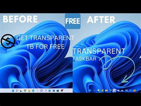 How To Get A Transparent Taskbar In Windows YouTube