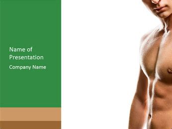 Naked Man S Chest PowerPoint Template Backgrounds Google Slides ID