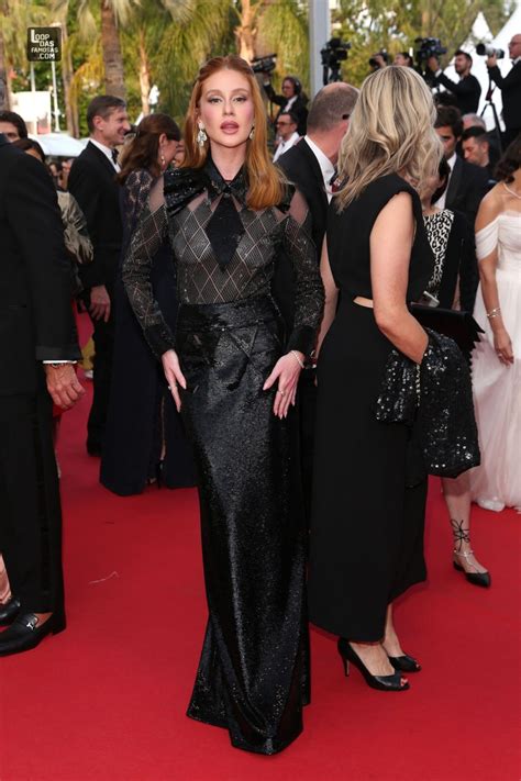 Marina Ruy Barbosa Nua Blusa Transparente No Festival De Cinema