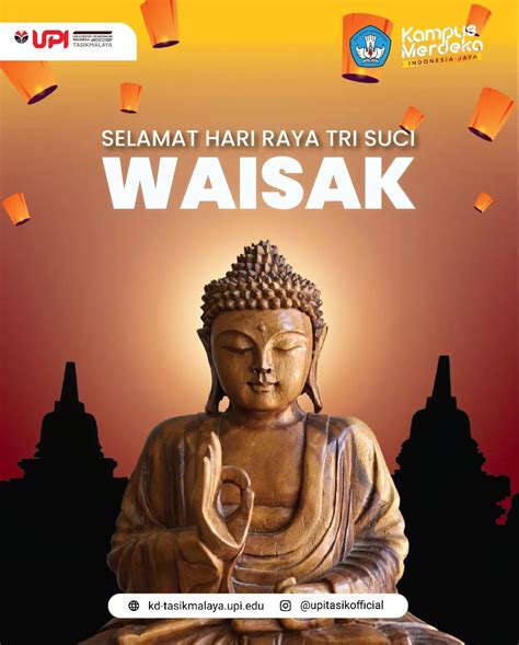 Selamat Hari Raya Waisak 2568 BE 2024 UPI