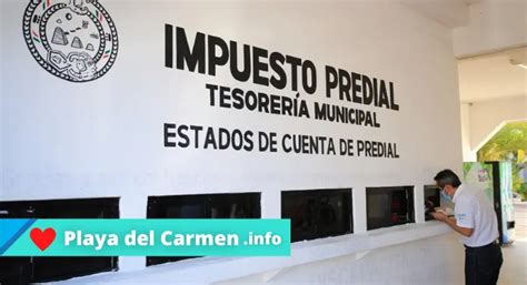 Dónde puedo pagar el predial en Playa del Carmen 2024