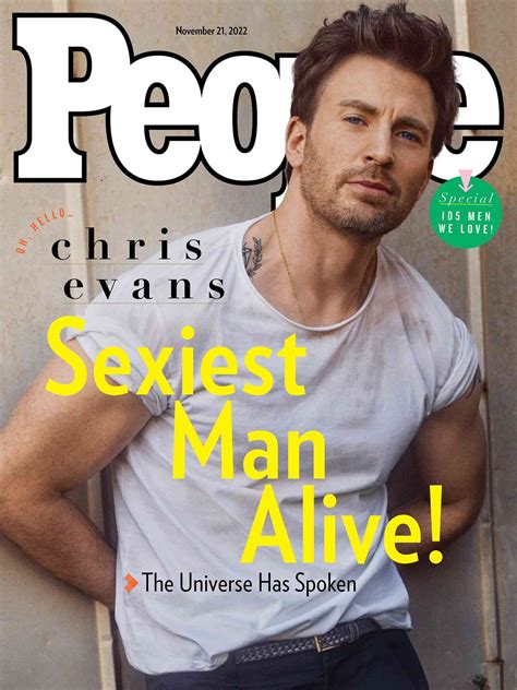 Chris Evans Sexiest Man Alive Year In Photos