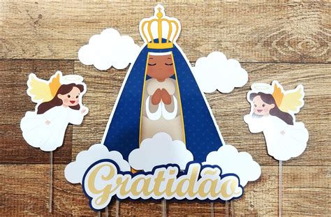 Total 84 Imagem Topper De Bolo Nossa Senhora Aparecida Br