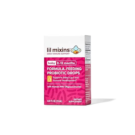 Buy Lil Mixins Formula Feeding Probiotic Drops For Baby For Immune