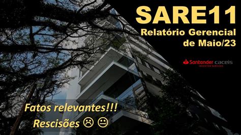 Fii Sare Relat Rio Gerencial De Maio Youtube