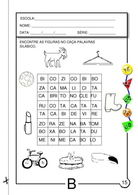 Atividades A Letra B Prontas Para Imprimir