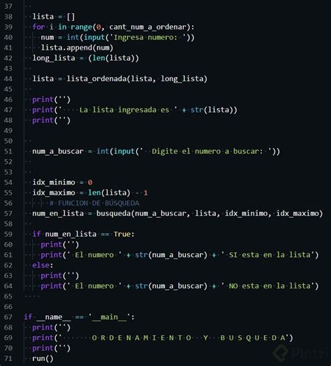 Implementar Busqueda Binaria En Python Platzi