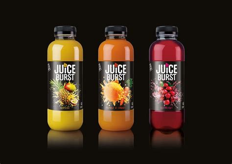 Juice Bottle Packaging Design