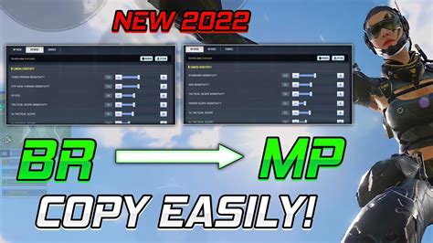 HOW TO COPY BATTLE ROYALE SENSITIVITY SETTINGS IN MULTIPLAYER