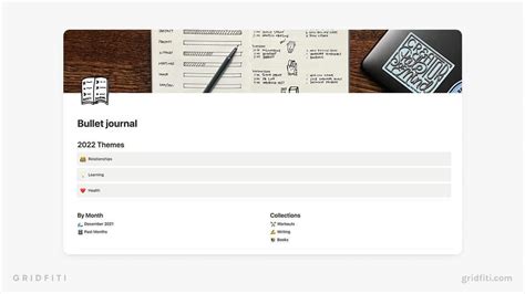 Best Free Notion Templates For Everything Gridfiti