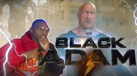 Black Adam Official Trailer 2 REACTION YouTube
