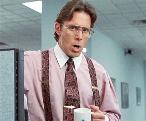 Milton Office Space Costume
