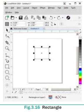 Drawing Shapes CorelDRAW 2018
