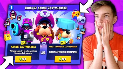 KUPIŁEM NOWY KARNET SEZONU 5 BRAWL STARS POLSKA YouTube
