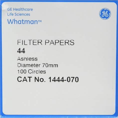 Whatman Grade Ashless Quantitative Filter Paper For Off