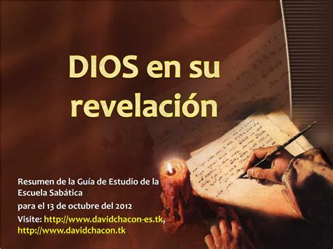 PPT DIOS en su revelación PowerPoint Presentation free download ID