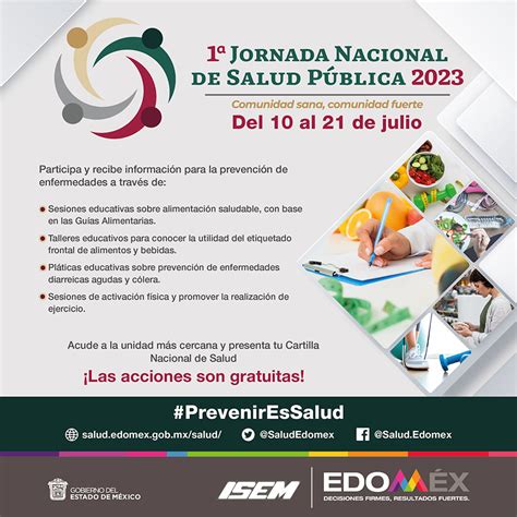 1a Jornada Nacional de Salud Pública 2023 Secretaría de Salud