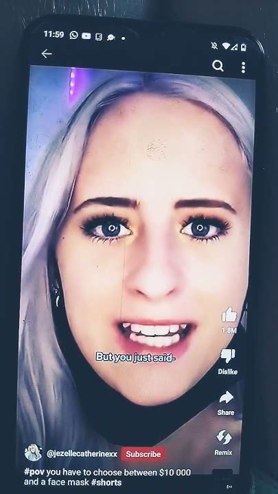 Pov Face Mask Or 10000 Youtube