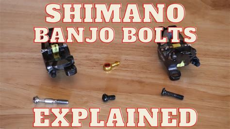 Shimano Banjo Bolts EXPLAINED YouTube
