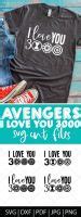 Avengers Endgame Svg Bundle The Love Nerds