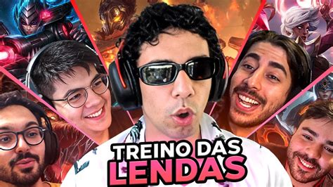 Treino Ilha Das Lendas Vs Mix Do Academy Youtube