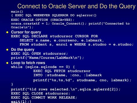 ppt database procedural programming pl sql and embedded sql powerpoint presentation id 304757