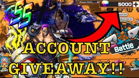 MASSIVE 3 EX ACCOUNT GIVEAWAY OPBR EX HYBRID KAIDO EX ZEPHYR EX
