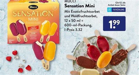 Mucci Sensation Mini Angebot bei ALDI SÜD 1Prospekte de