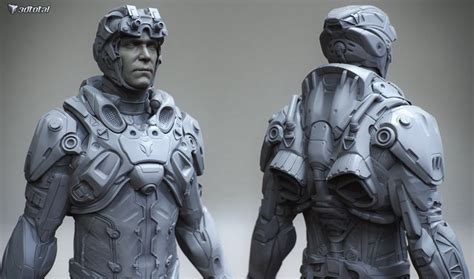 3D Total Biosuit Alessandro Baldasseroni Star Wars The Old Short